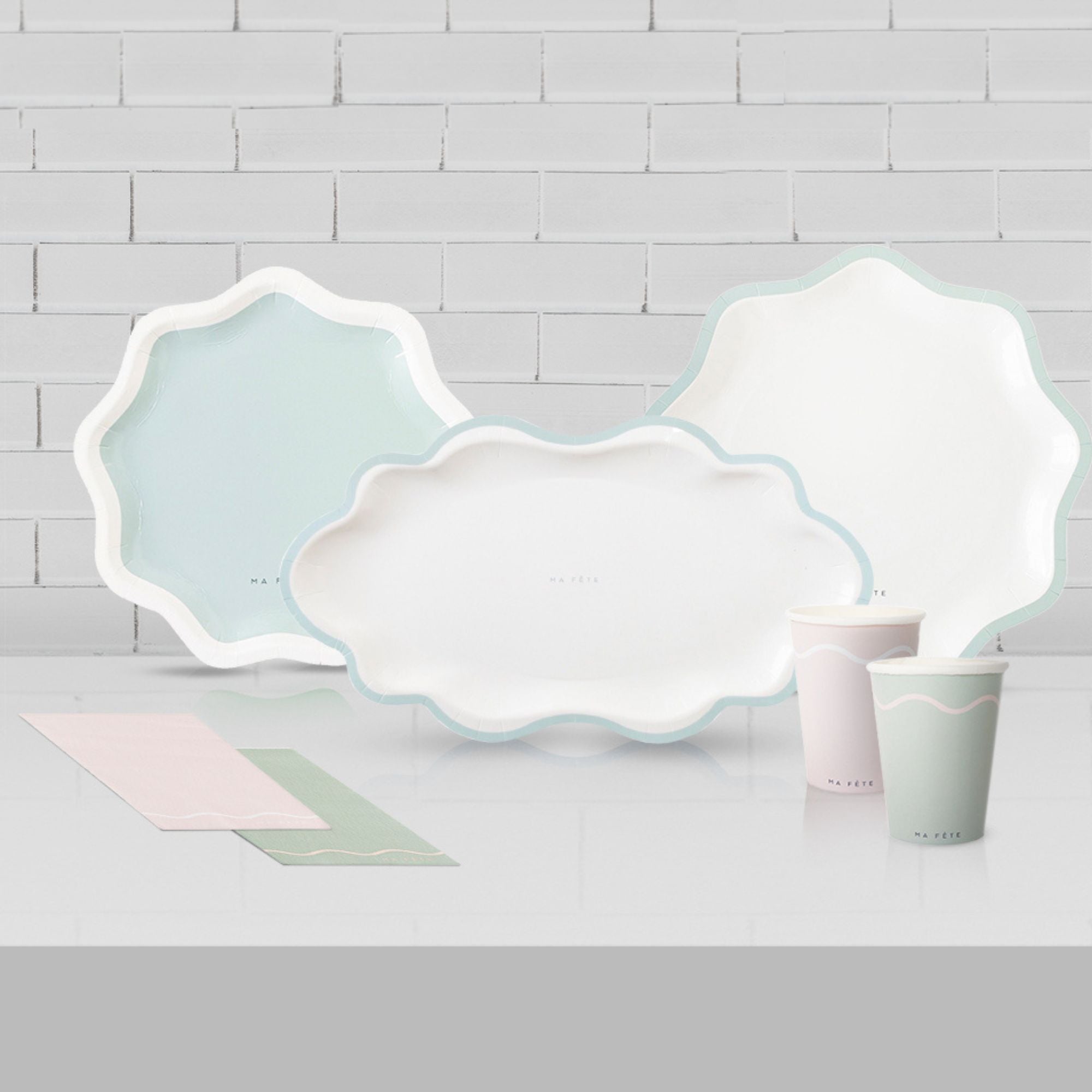 Ma Fete Signature Tableware Mini Bundle, Mint – MA FÊTE