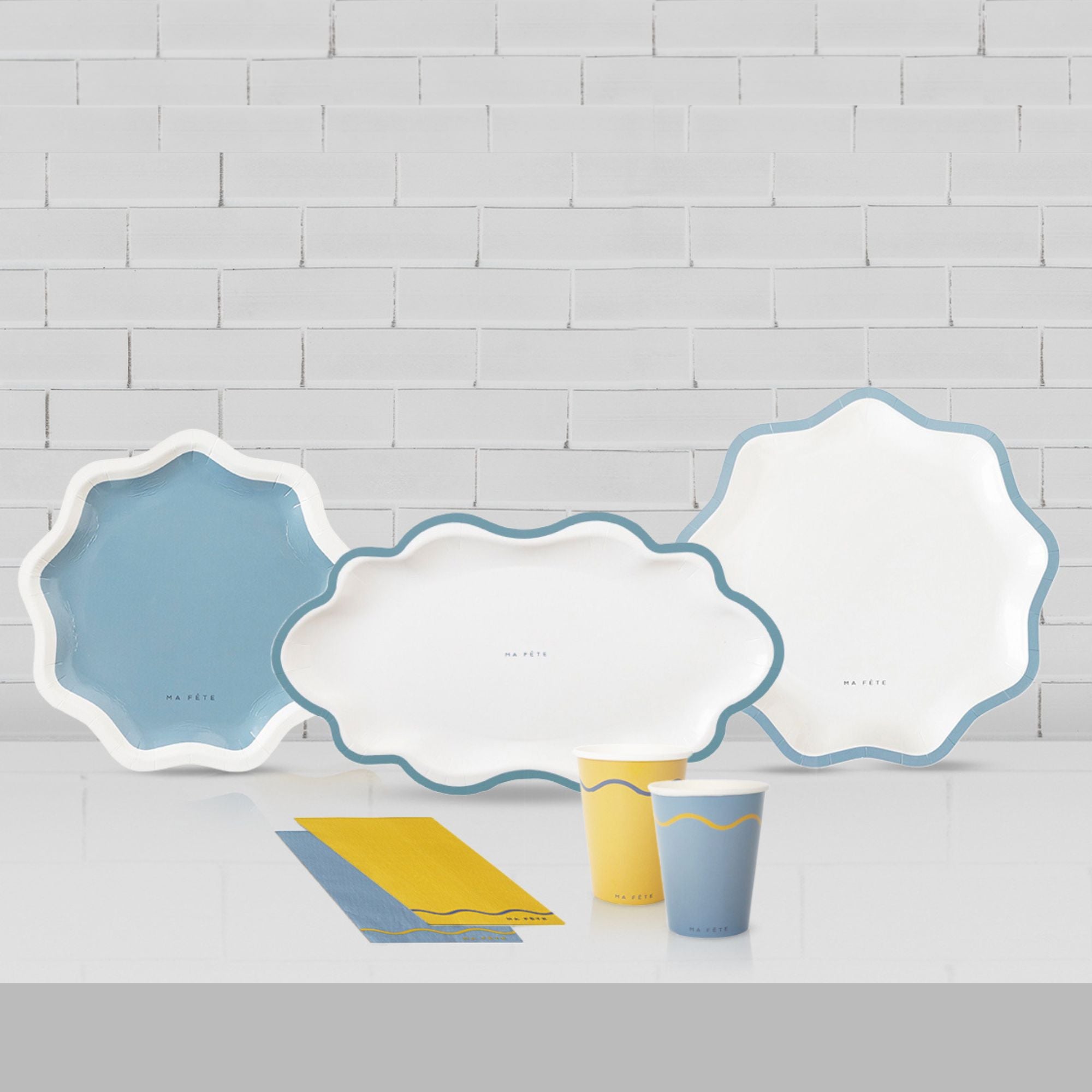 Ma Fete Signature Tableware Mini Bundle, Blue – MA FÊTE