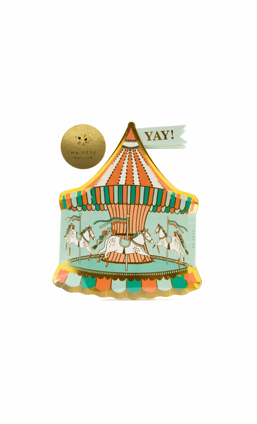 Circus Paper Plates – MA FÊTE