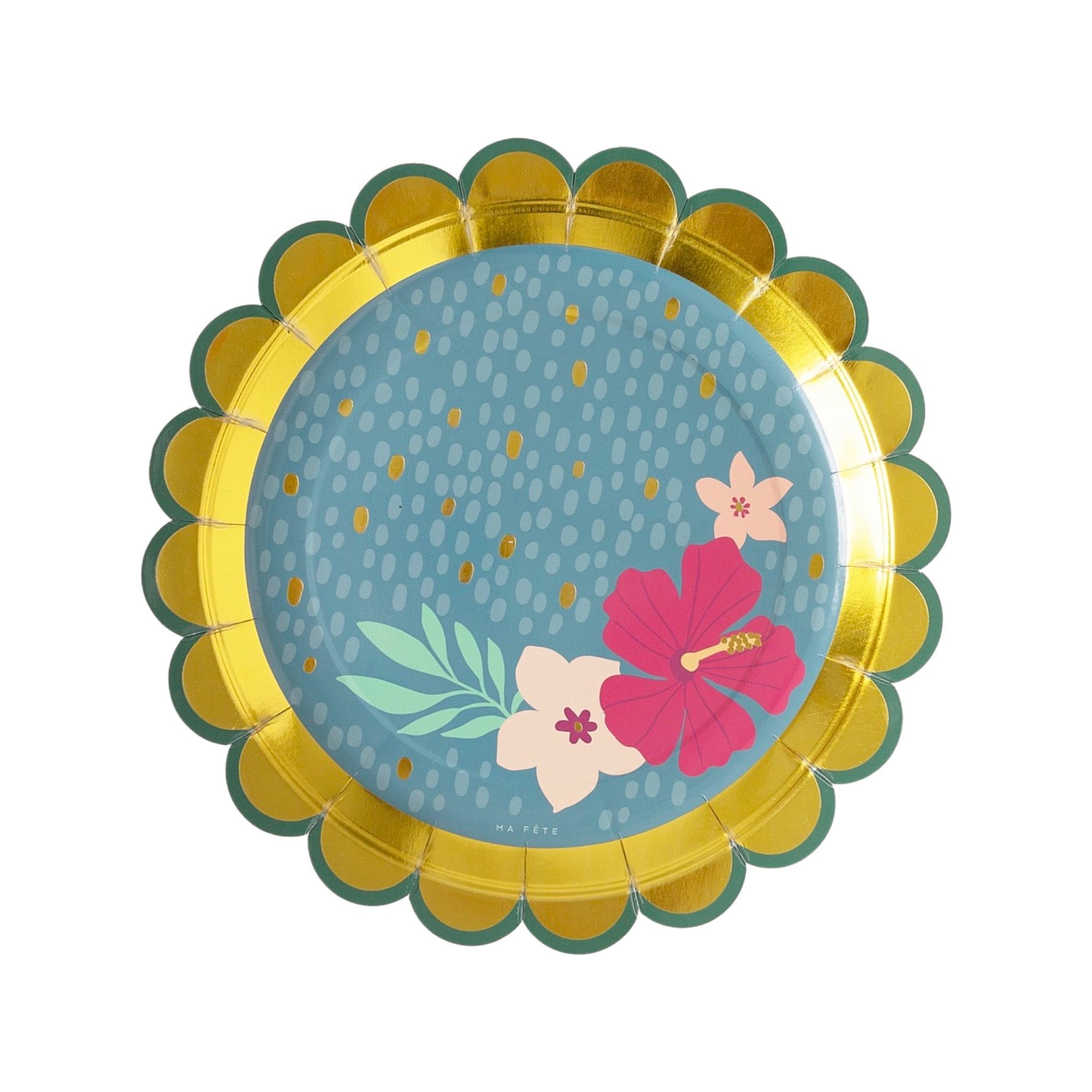 Tropical Paper Platters (4) – MA FÊTE